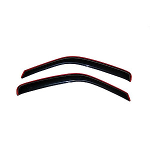 Auto Ventshade [AVS] Ventvisor / Rain Guards | In-Channel, Smoke Color, 2 pc | 92083 | Fits 1993 - 2011 Ford Ranger, 1994 - 2010 Mazda B2300/B4000, 1994 - 2008 Mazda B3000 Standard Cab