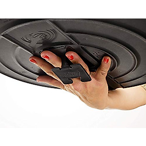 Safetray - Restaurant Grade Non-Slip Tray, Injection Moulded, 16" Inch, Black