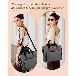 Coopay Hand-held Protective Bag Box for A4 5D DIY Diamond Painting Light Pad, Lots of Pockets & Slots, Waterproof Craft Totes Organizer for Diamond Painting Kit - Ideal Gift for Artists & Beginner