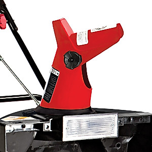 Snow Joe SJM988-RM Electric Snow Thrower with Light, Red/Black