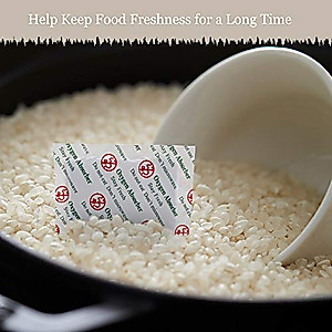 KitVacPak(50Packets)500cc Food Grade Oxygen Absorbers Packets for Home Made Jerky and Long Term Food Storage