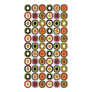 Absorbent Microfiber Kitchen Towels, Mid Century Modern, Tea Towel for Kitchen/Bathroom Decorative and Bar Towels, Geometric, Ultra Soft Resuable Dish Towels Cloths Nonstick Oil Washable Fast Drying