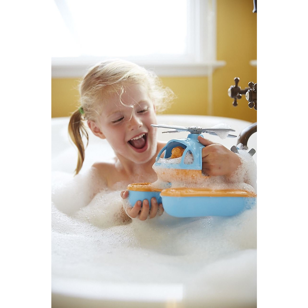 Green Toys Seacopter, Blue/Orange