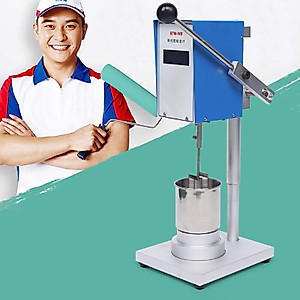 Digital Rotary Viscometer, 40.2KU-141.0 KU 500ML 220V 10W Rotary Viscometer Viscosity Tester Digital Viscometer Paint Viscosity for KU Value, CP (Centipoise), G (Gram), Room Temperature