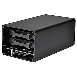 Silverstone Tek USB 3.1 Gen2 Type-C external Hard Drive Enclosure w/ Configurable Raid Functionality for 2.5" Drives DS223