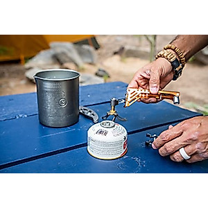 OUTDOOR ELEMENT Handled Pot Gripper and Fuel Canister Recycle Tool