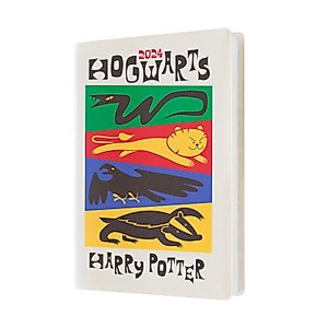 Grupo Erik Harry Potter Diary 2024 | 17 Months Diary Week To View A6 | August 2023 - December 2024 | Mid Year Diary 2023-2024 | 2024 Weekly Planner | Harry Potter Gifts