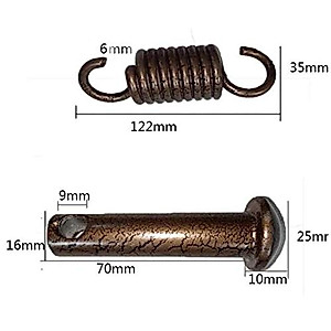 mkki Hammock Chair Ultimate Hanging Kit-500 LB Capacity Hammock Spring and Plug for Hanging Basket Chairs Hammock and Porch Swings