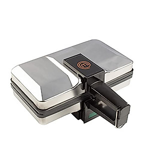 MasterChef Krumkake Baker-Make 2 Homemade Pizzelle Like Cookies, Great for Cannoli Filling & Waffle Cones, Fun Nonstick Electric Iron Press Kitchen Appliance-Home Made Treats