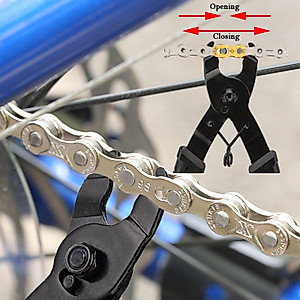 COTOUXKER Bike Chain Tool, Bicycle Chain Tool with Master Link Plier Chain Breaker and Chain Checker for Bike Chain link Removal Repair