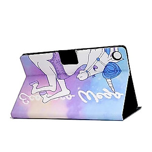 Compatible with/Replacement for Tablet PC Samsung Galaxy Tab A8 10.5 inch 2021 SM-X200/X205/X207 PU Leather Flip Cover Stand Wallet Case XXDY1(3)