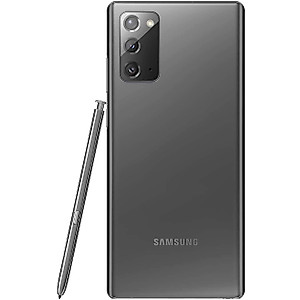 SAMSUNG Galaxy Note 20 5G Android Cell Phone | US Version | 128GB of Storage | Mobile Gaming Smartphone | Long-Lasting Battery | Mystic Gray for Verizon Wireless (SM-N981U) (Renewed)
