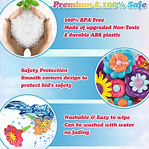 Soinsfac Flower Garden Building Toys, Updated 166pcs Educational Toys for 3-6 Year Old Toddler Toys for Girls Boys Gifts, Kids Gardening Set Learning Game Toys Activity Stem Toys Gifts for Birthday