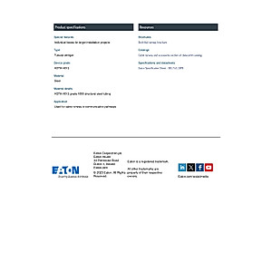 B-Line SB17U12BFB Steel Tubular Stringer Ladder 119-1/2 Inch x 12 Inch x 1-1/2 Inch