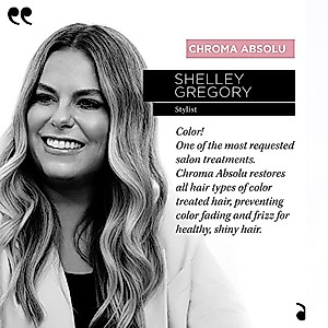 Kerastase Chroma Absolu Chroma Respect Shampoo Riche | For Sensitized or Damaged Color-Treated Hair | Protects and Nourishes | Medium To Thick Hair | With Lactic Acid | 2.7 Fl Oz