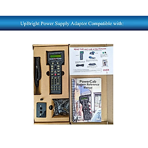 UpBright 13.5V AC/DC Adapter Compatible with NCE 524-025 Power Cab DCC System 524025 NC-524-025 524-25 5240025 524-221 P114 P 114 P114/10A 524-0221 NCE5240221 524221 13.5VDC Power Supply Charger
