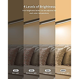 OYU LED Floor Lamp, Floor Lamp for Bedroom, Bright Floor Lamp 1800LM, Stepless Adjustable 2700-6500K, Reading Lamps Floor Standing, Standing Lamp with Touch Control, Led Floor Lamps for Living Room