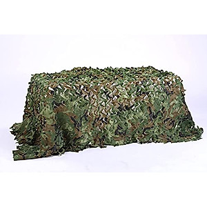 Tencen Camouflage Net Camo Netting Courtyard Decor Blinds for Photo Camp Sunshade Factory Farm Shelter Car Concealment Exhibit Party Backdrop Canopy Fence Ceiling Curtain Cover Paintball