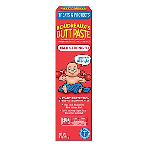 Boudreaux's Maximum Strength Butt Paste Ointment 4 oz (Pack of 3)