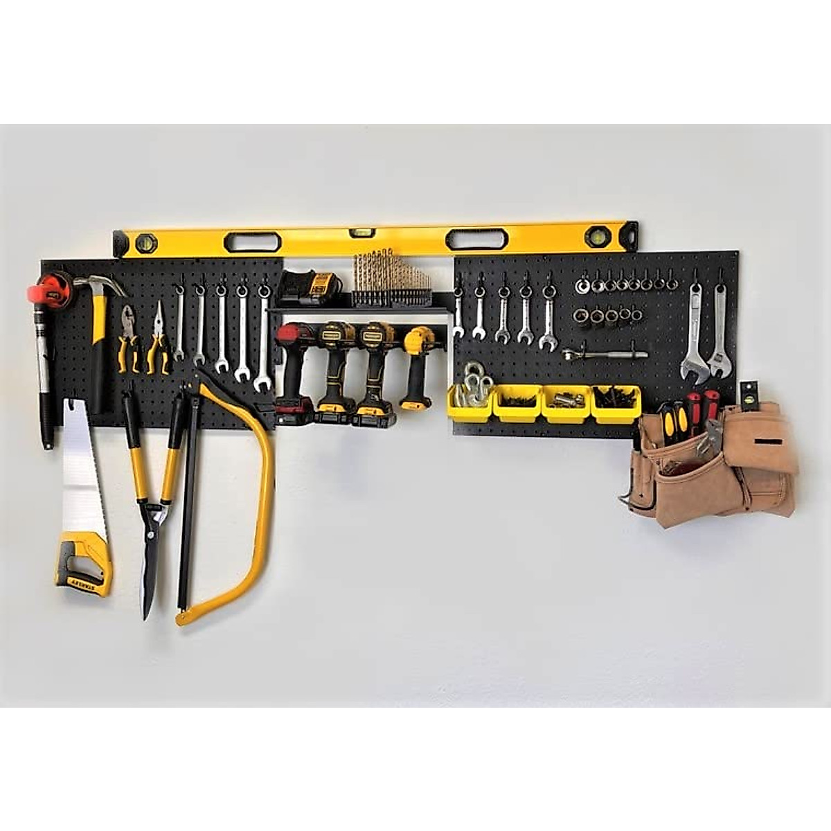 WallPeg Cordless Power Tool Organizer - Ultimate Drill Holder Wall Mount Solution - Perfect Tool Organizer Storage for Hand, Garden, and Lawn Tools Made USA