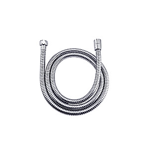 Klabb shower set K-7 High Pressure 3.9 inches Chrome Face Handheld Shower with Hose with 5 function.impluse+trickle+massage+spray+rainfall