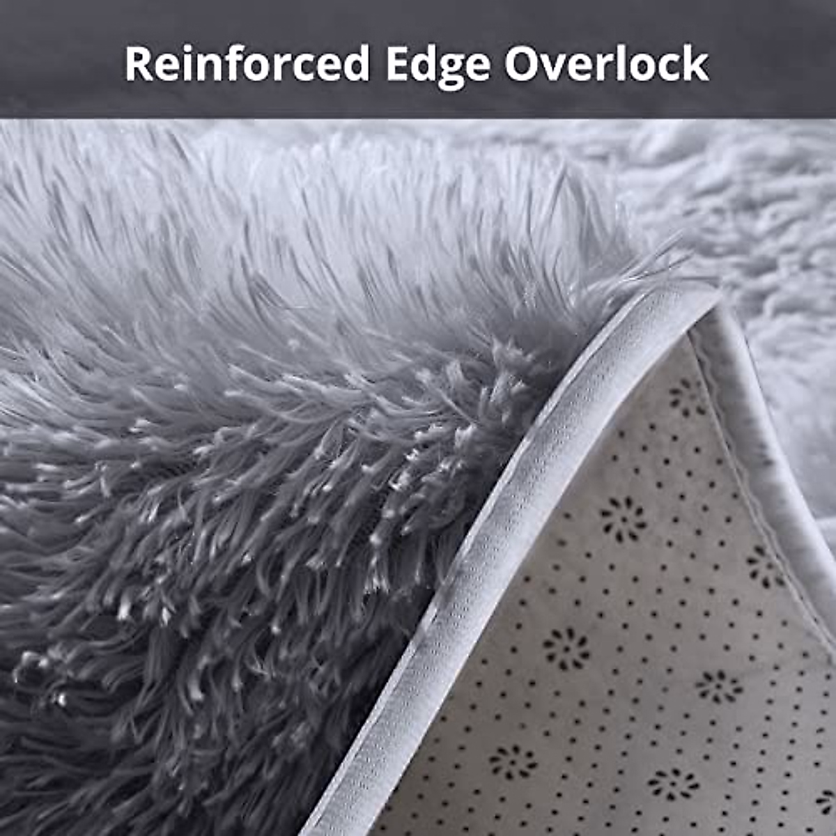 OPLEBEPE Ultra Soft Fluffy Rug for Bedroom, 6x9 Area Rugs for Living Room