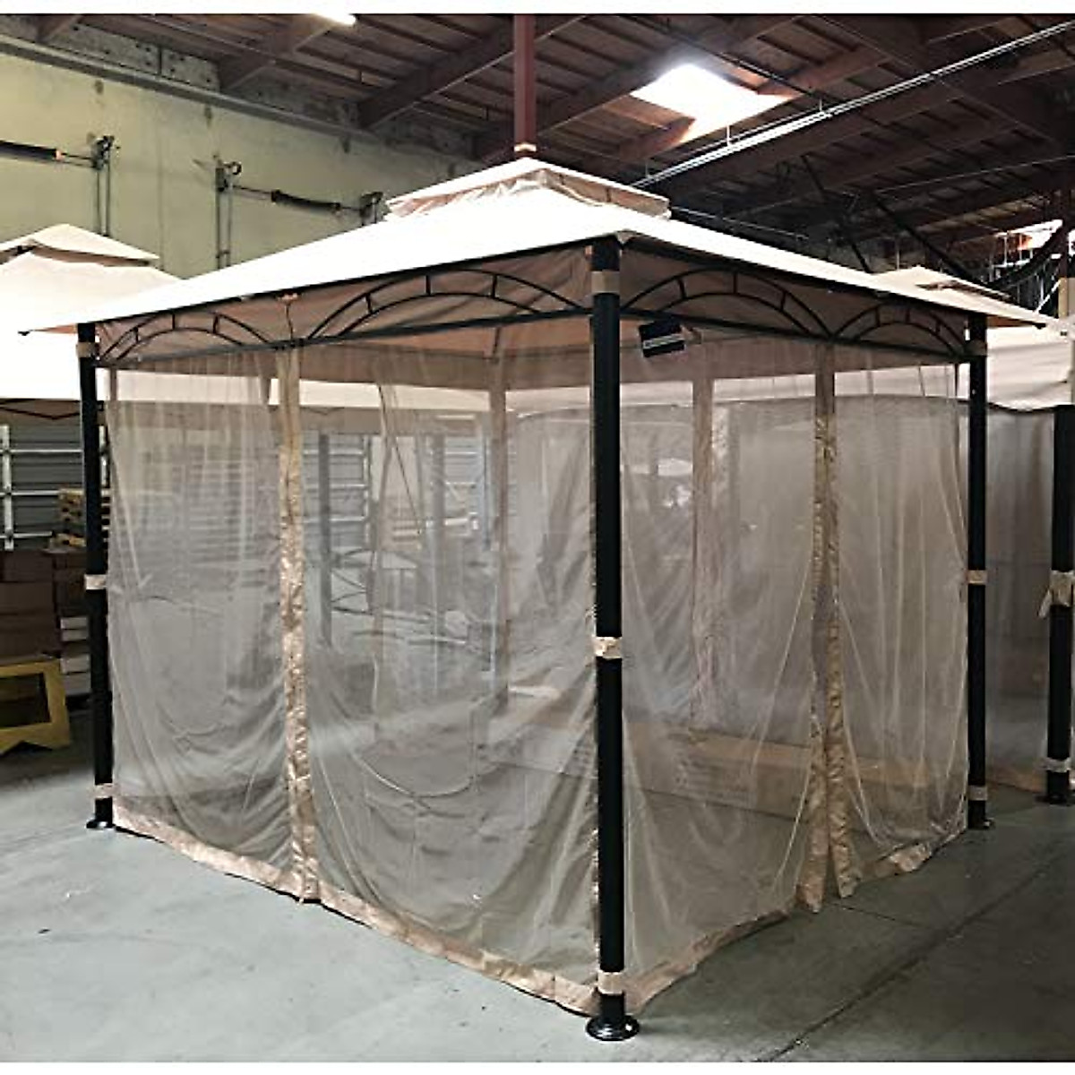 Garden Winds Replacement Canopy Top Cover for The Warm Springs Gazebo - RipLock 350