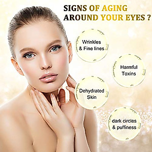 POSTA Gold Eye Mask, 20 Pairs Eye Treatment Mask With Collagen, Under Eye Mask Treatment for Puffy Eyes, Dark Circles Corrector, Used for Eye Bags, Anti Aging Patches Luxury Gift for Women and Men