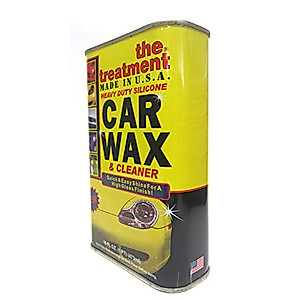 The Treatment 26016 Heavy Duty Silicone Car Wax, 16 oz, 1 Pack