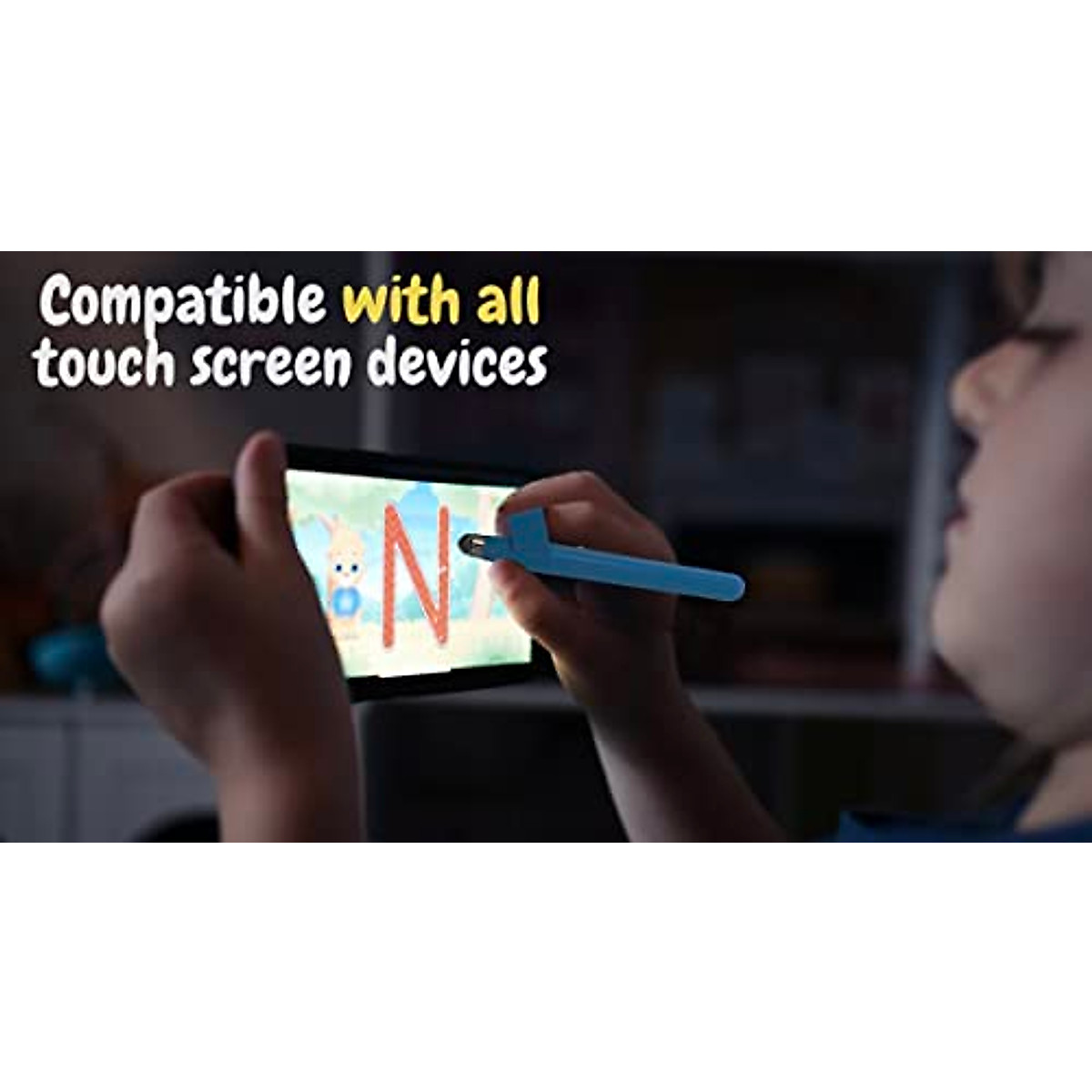 Write Right Stylus - Kids Stylus for Improving Handwriting (Blue)