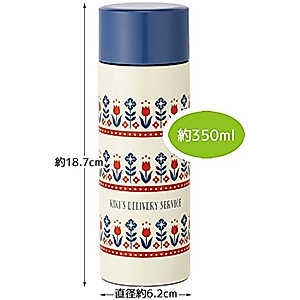 Skater SMBC4B-A Stainless Steel Mug Bottle, Kiki's Delivery Service, Studio Ghibli, 11.8 fl oz (350 ml), Water Bottle