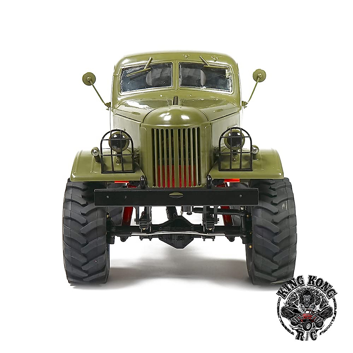 Kingkong RC 1/12th RC Crawler Q157 Mud Monster 4x4 Soviet Truck w/Metal Chassis KIT Set