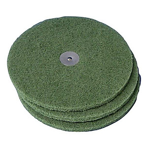 Replacement 6" Scrubbie Pads For Electrolux B8 & B9 - Set Includes 3 Scrubbie Pads
