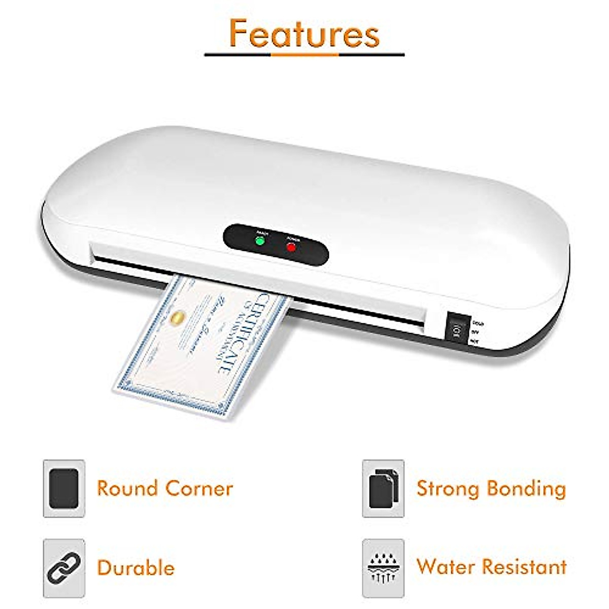 TYH Supplies 100-Pack 4 x 6 Inch 5 Mil Clear Hot Glossy Thermal Laminating Pouches Lamination Sheet Laminator Pockets