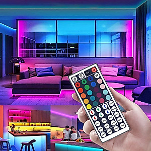 SNKIZN 44 Key Wireless IR Remote Controller, Rectifier Control Box,DC 12V 3A Power Supply Adapter，Replacement Control for SMD 5050 3528 2835 RGB LED Strip Lights