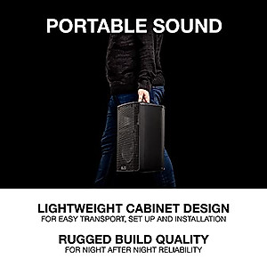 Alto Professional TX308 – 350W Powered DJ Speakers, PA System with 8" Woofer for Mobile DJ and Musicians, Small Venues, Ceremonies and Sports Events