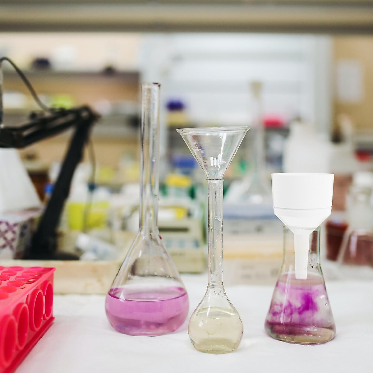 Buchner Funnel Laboratory Filtration Chemistry Filter Funnel Polypropylene Filter Stem Length Lightweight Autoclavable