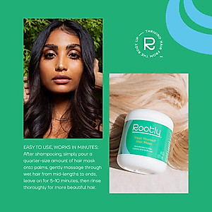 Rootly Hair Growth Repair | Hair Mask Keratin Hair Treatment | Hair Mask Treat Yourself, 6 Oz
