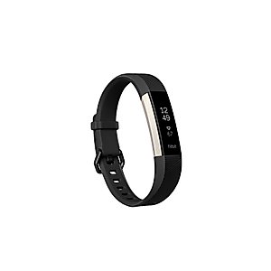 Fitbit Alta HR Activity Tracker Small Black Renewed