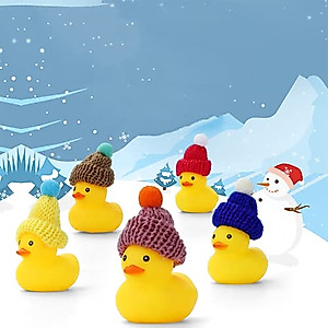 Rubber Duck Bath Duck Toys for Toddlers Boys Girls,Christmas Duck Toys in Bulk Baby Shower Duck Decorations Party Favors Stocking Stuffers