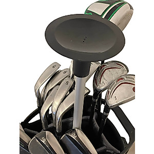 Vico - Golf Travel Protector Support Pole + Adjustable Aluminum Rod Collapsible Telescoping from 31-57 inches + Protect Clubs during Travel - Unique Lightweight Durable Rubber Flex Top