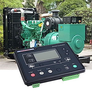 Electric Generator Controller Module, DGS6110U Electronic Generator Controller Module Control Panel LCD Display