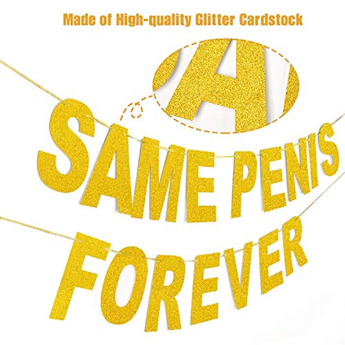 TMCCE Bachelorette Party Banner - Bachelorette Party Decorations Set, Hen Party Banner Sign Decorations and Bridal Shower Supplies Kit