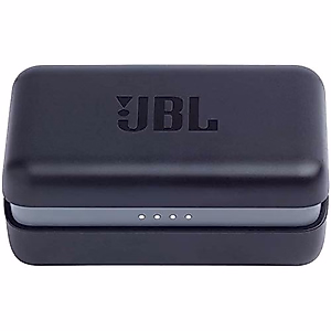 JBL Endurance Peak in-Ear Waterproof Sport Headphones Bundle with Plush Carry Case (Black)