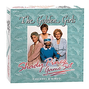 USAopoly Golden Girls Checkers & Bingo Set
