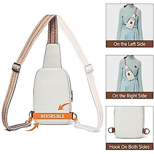 Small Sling Bag for Women Crossbody Purse, Crossbody Bags for Women Trendy, Fanny Pack Crossbody Chest Bag for Men