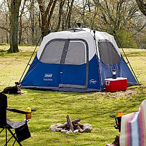 Coleman 6-Person Instant Tent Blue