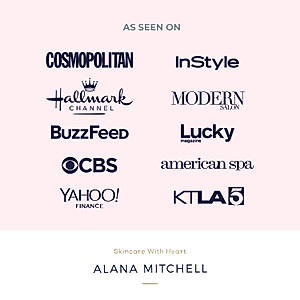 Alana Mitchell Anti Aging Peel Off Collagen Face Mask For All Skin Types Instantly Reduces Wrinkles & Fine Lines - Tightening Firming Smoothing & Toning - All Natural (Two Pack)