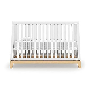 dadada Chelsea Baby Crib - Newborn Essentials Baby Crib Fits Standard Crib Mattress - GREENGUARD Gold Certified Baby Bed for Babies.