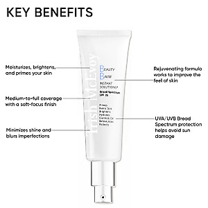 Trish McEvoy Beauty Balm Instant Solutions® SPF 35, Shade 1 (Fair- Medium), 55 ml / 1.8 fl oz